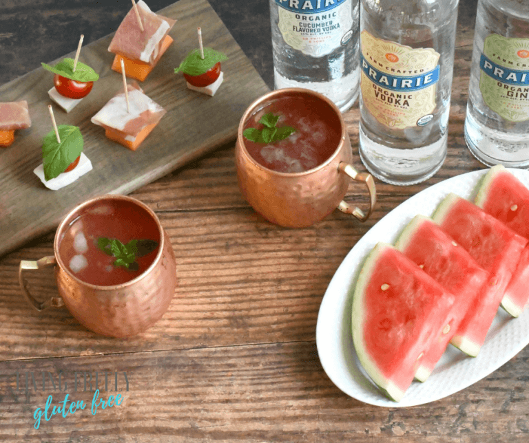Gluten Free Watermelon Moscow Mule Recipe - Living Freely Gluten Free