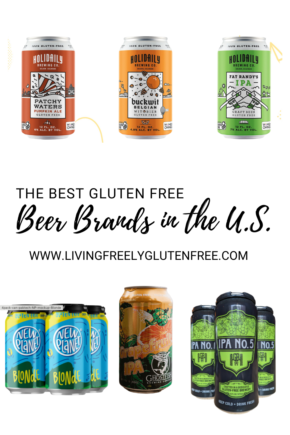 Gluten Free Beers - Living Freely Gluten Free